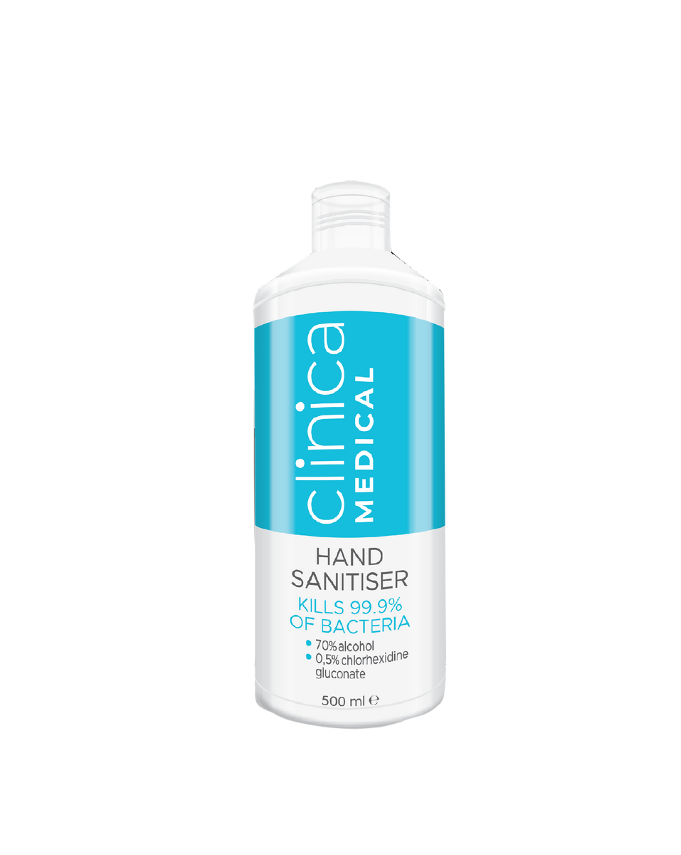 Clinica Medical Hand Sanitizer Gel (70% alcohol) 500 ml – USB & MORE