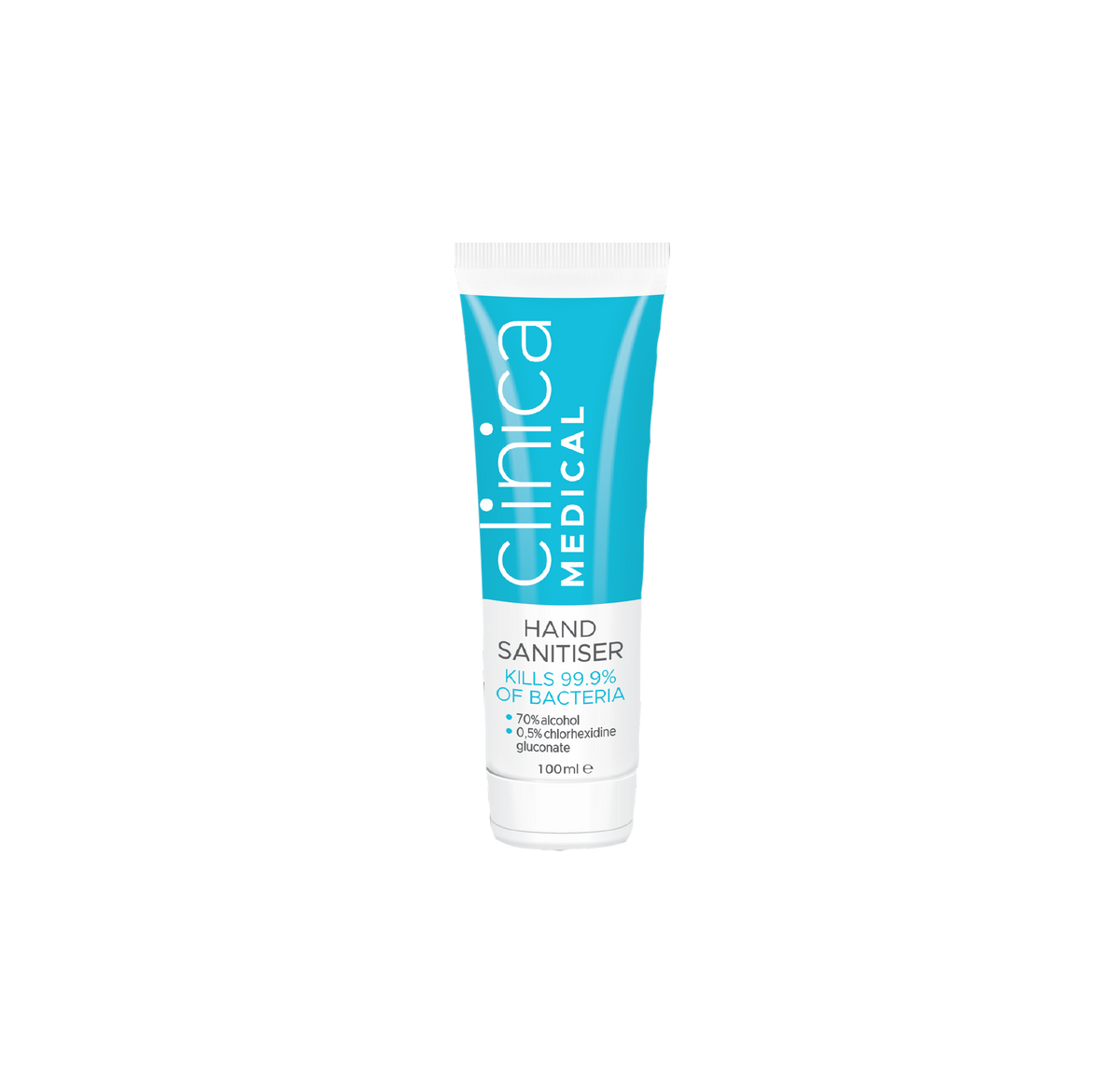 Clinica Medical Hand Sanitizer Gel Tube (70% alcohol) 100 ml – USB & MORE