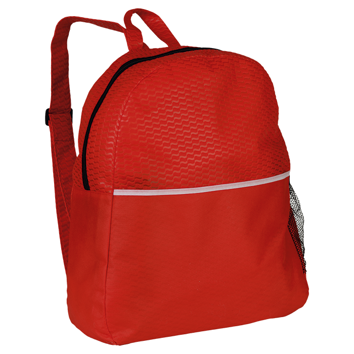 Wave Design Backpack Non-Woven - BARRON|USBANDMORE – USB & MORE