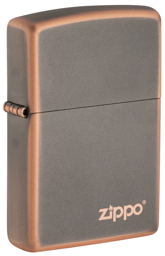 Rustic Bronze Zippo Logo|USBANDMORE – USB & MORE