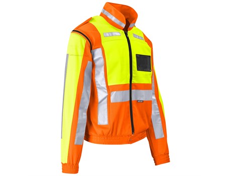 Metro Two-Tone Hi-Viz Reflective Zip-Off Jacket|usbandmore – USB & MORE