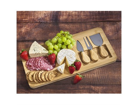 Okiyo Chizu Bamboo Cheese Board Set|usbandmore – USB & MORE