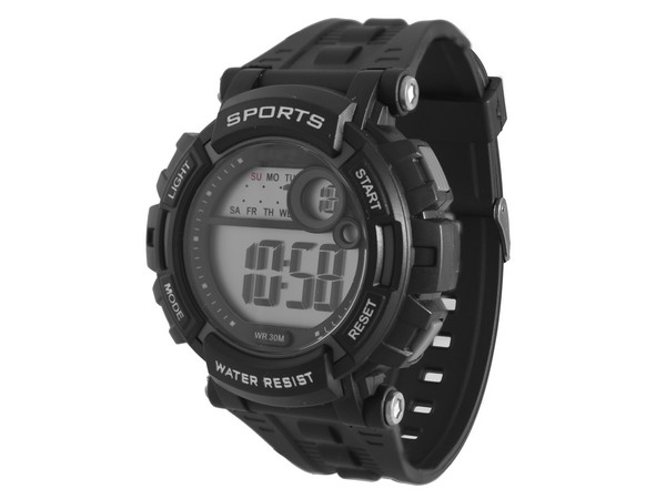 LCD WR 30M Sports Watch | USB&MORE – USB & MORE