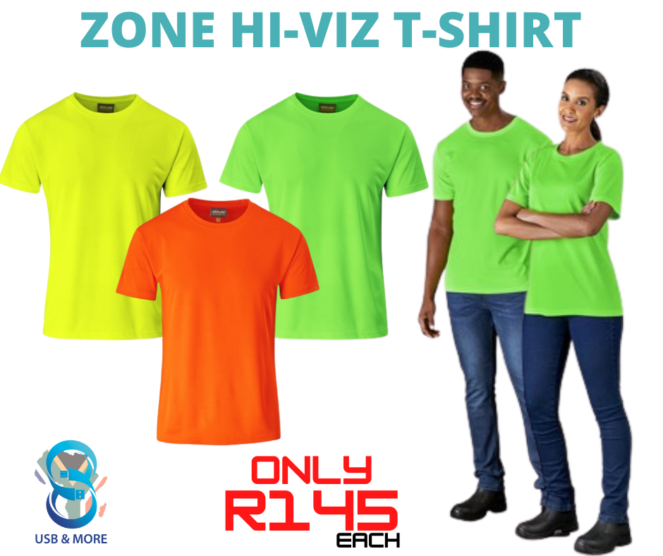 Zone Hi-Viz T-Shirt|usbandmore – USB & MORE